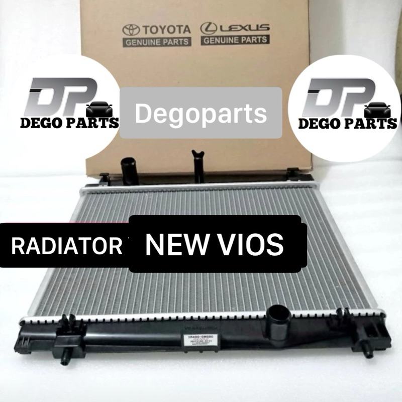 Jual RADIATOR ASSY NEW VIOS GEN2 / YARIS MANUAL 2007-2014 ASLI ORIGINAL ...