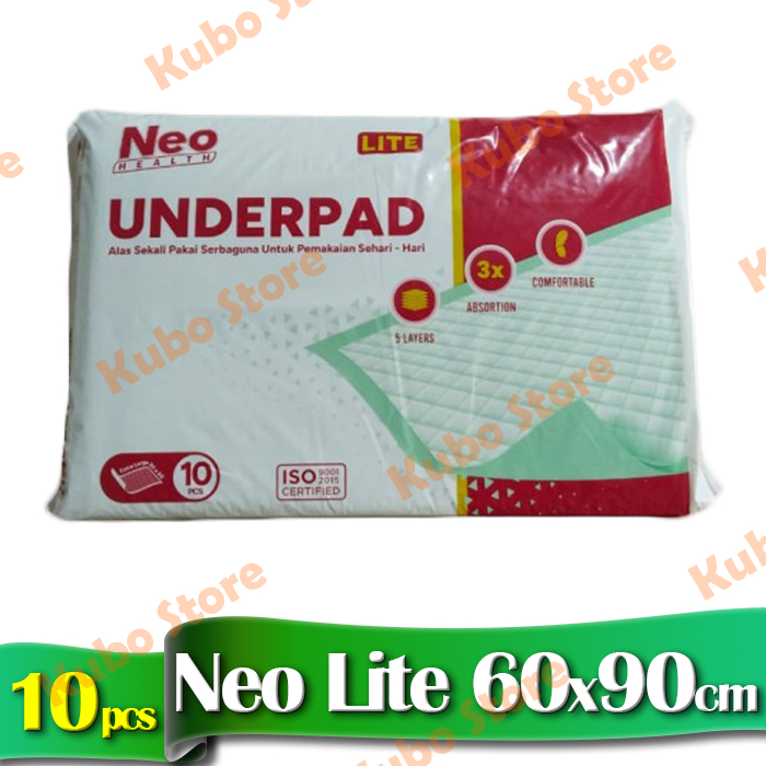Jual Neo Health Lite Underpad 60x90 Alas Pipis Orang Tua Bayi Hewan ...