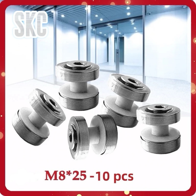 Jual 10PCS/SET Baut Penjepit Kaca Jepit Railing Tangga Rail Glass ...