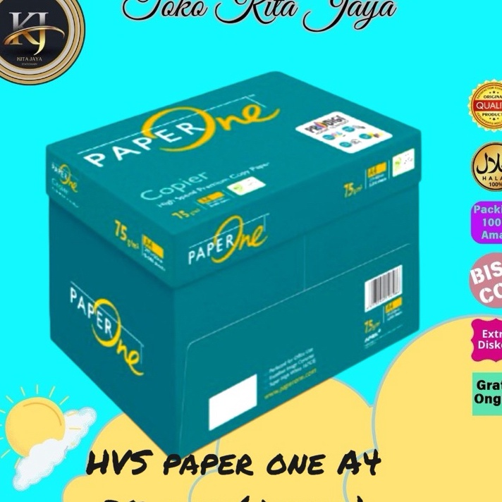 Jual KP8 Kes Hvs paper one A4 75 gsm 1 box | Shopee Indonesia
