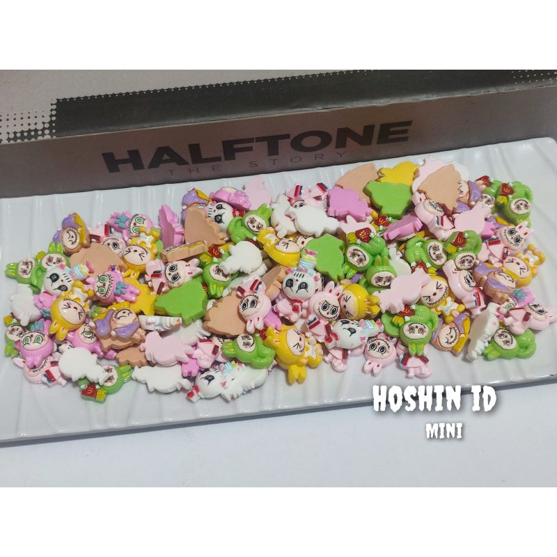 Jual clay labubu tanpa lubang mini per 10 pcs random | Shopee Indonesia
