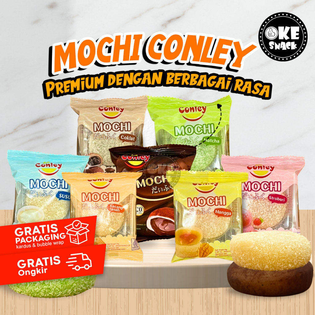 Jual Kue Mochi Conley Mochi Enak Aneka Rasa | Shopee Indonesia