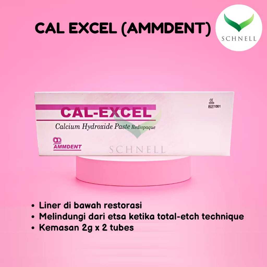 Jual CALCYL , CAL-EXEL , CALCIUM HYDROXIDE / CAOH ) 2g X 2 syringe ...