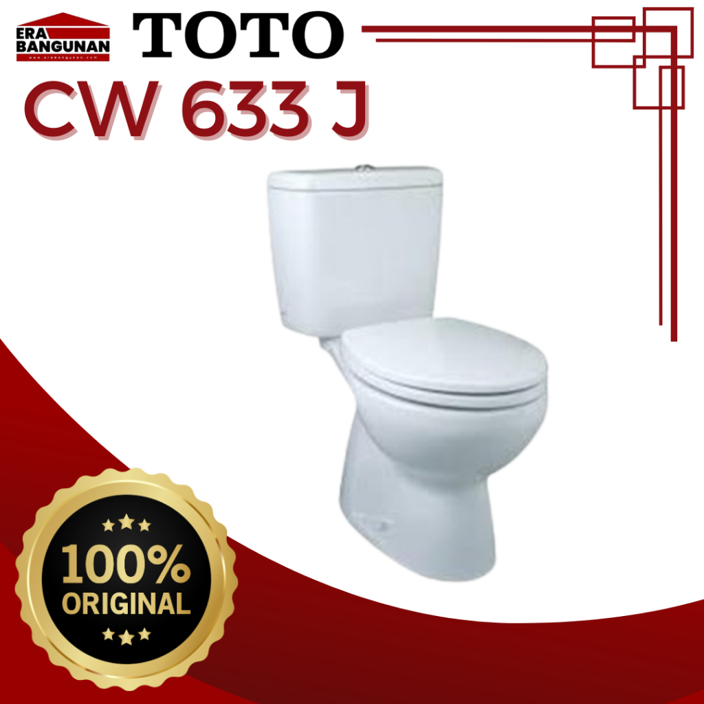Jual Closet TOTO CW 633 J Tutup TC 505 W | Shopee Indonesia