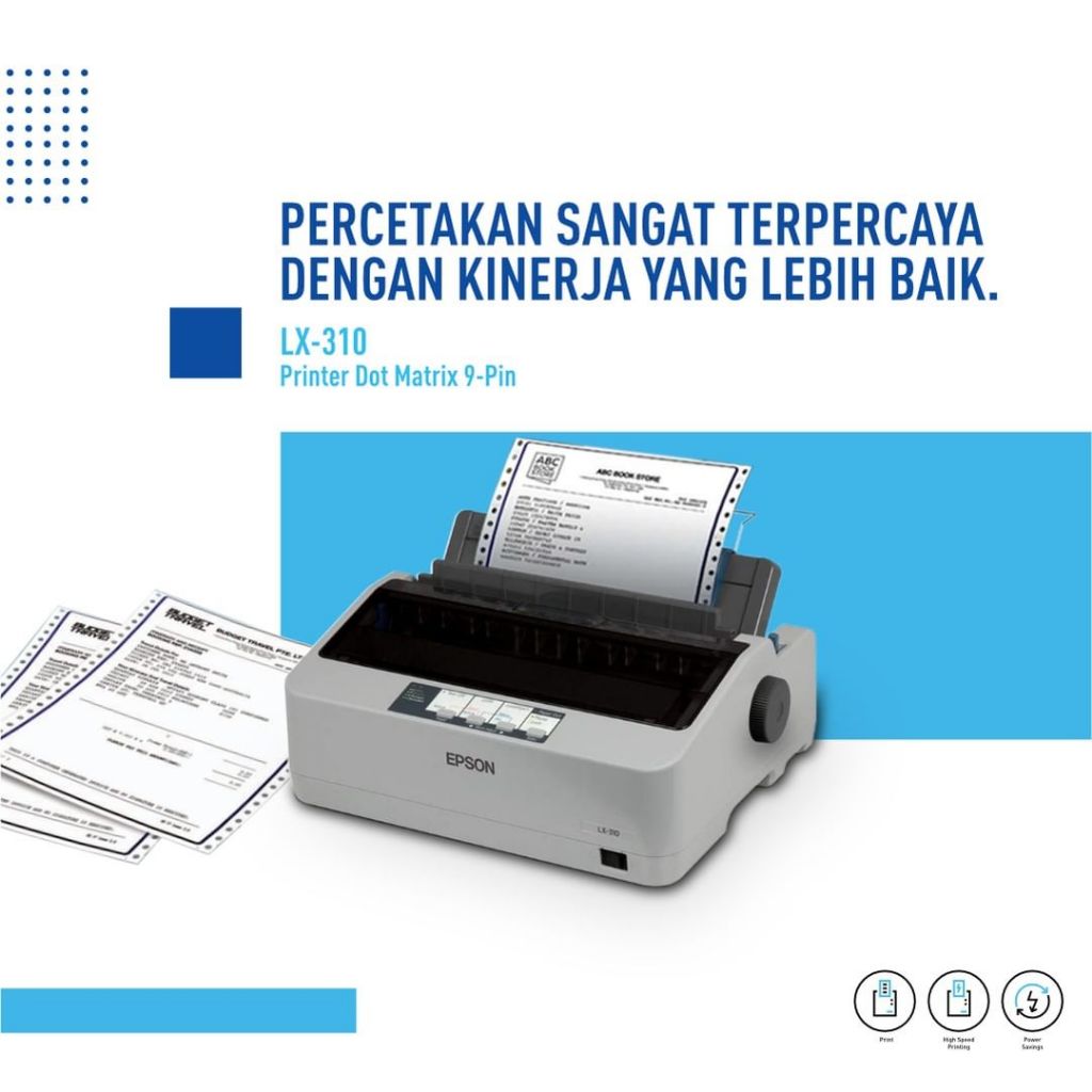 Jual Printer Kasir Epson - LX-310 - Dot Matrix Printer Nota Rangkap ...