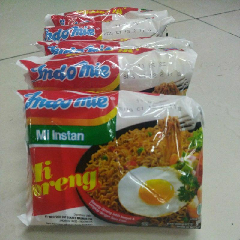 Jual PROMO paket Indomie goreng spc banded 5 pcs | Shopee Indonesia