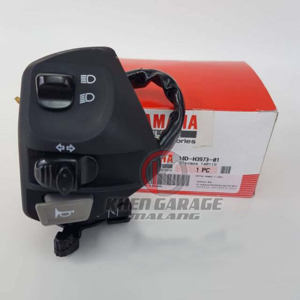 Jual 14D-H3973-01 HOLDER SAKLAR KIRI SEN SEIN SWITCH HANDLE YAMAHA MIO ...