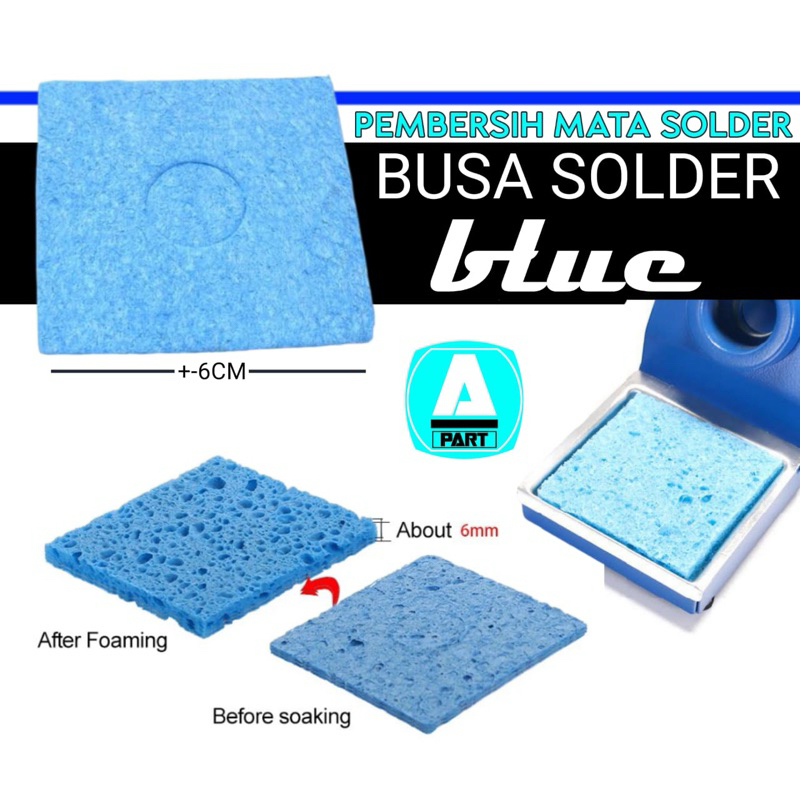 Jual BUSA SOLDER BLUE / PEMBERSIH MATA SOLDER BIRU | Shopee Indonesia