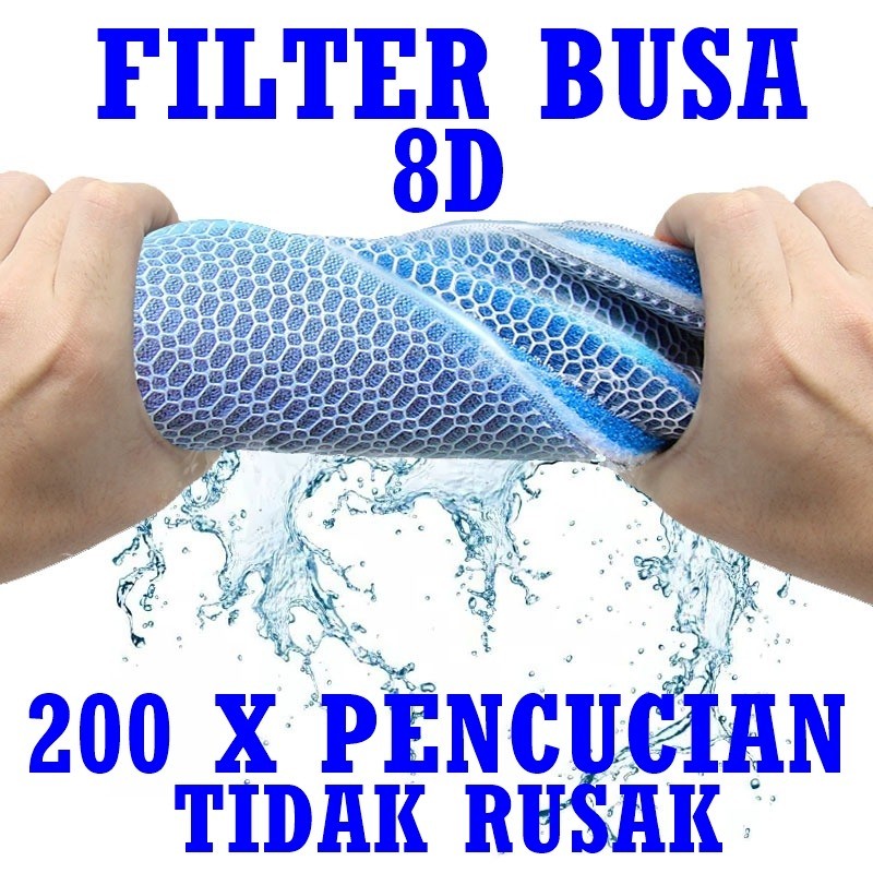 Jual 8D HoneyComb Busa Spon Filter Magic Aquarium - 40x30 | Shopee ...