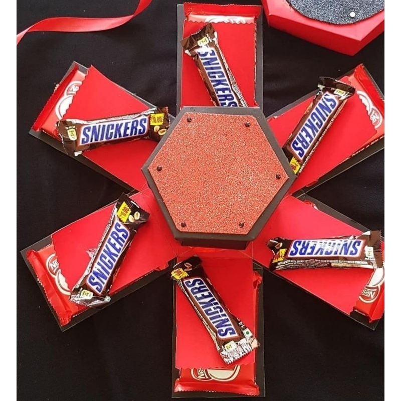 Jual Explosion Box Snack Hexagon | Shopee Indonesia