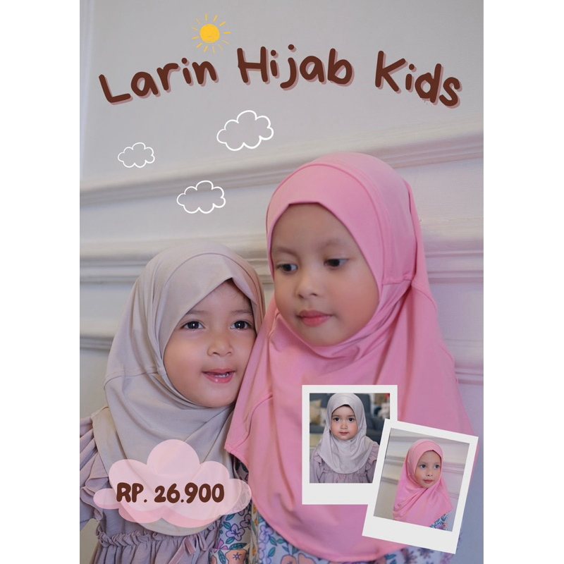 Jual Hijab Anak Simple by Larin Hijab | Shopee Indonesia