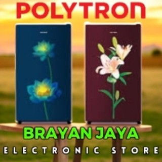 Jual KULKAS POLYTRON 1 PINTU PRB-157/159 LB MOTIF BUNGA GARANSI ...