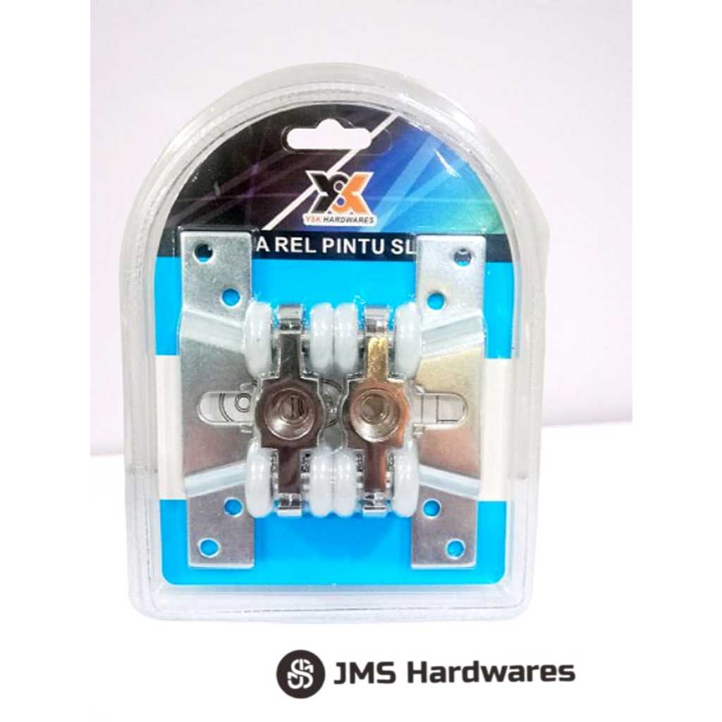 Jual Roda Rel Pintu Sliding YSK/ Roda Rel Pintu Geser /Daun Pintu/ Rel ...