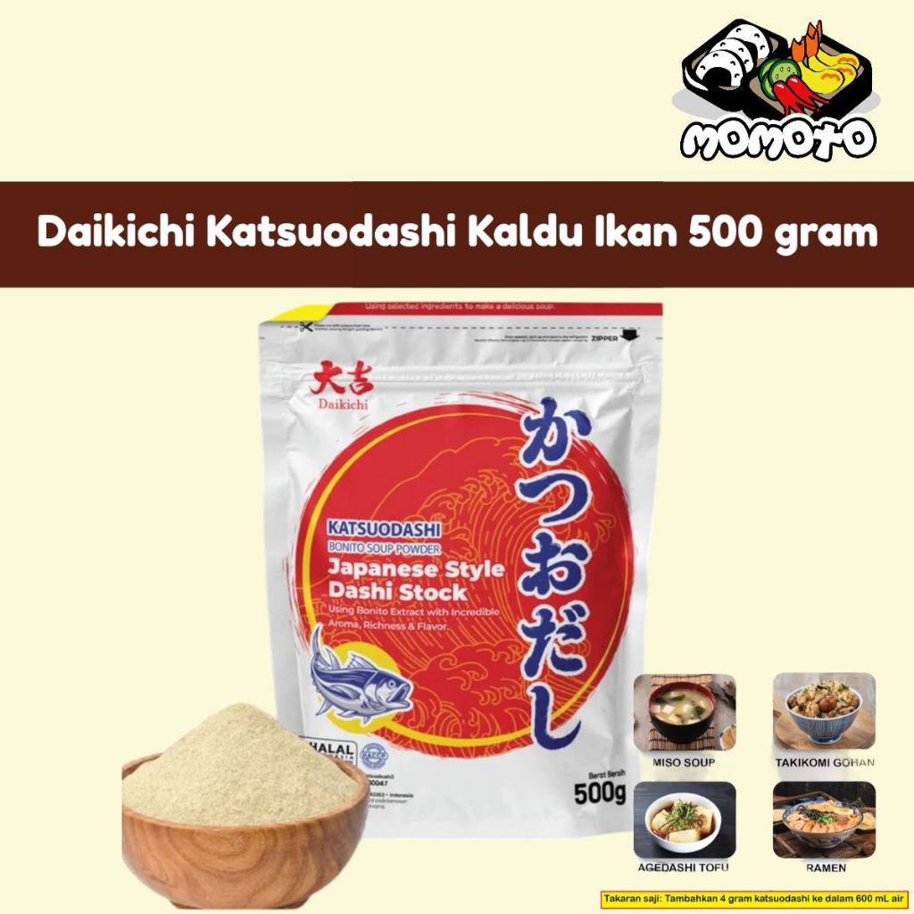 Jual HALAL Daikichi Katsuodashi 500 gram Bonito Soup Powder / Bubuk ...