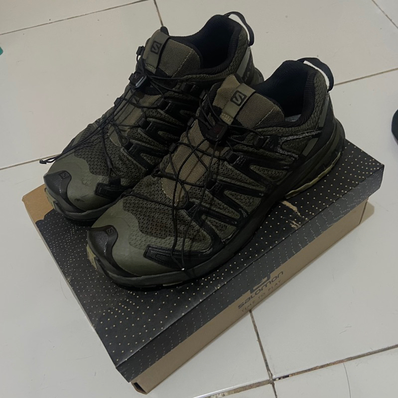 Jual Sepatu Gunung Trail Run Tactical Salomon XA Pro 3D V8 Grape Leaf ...