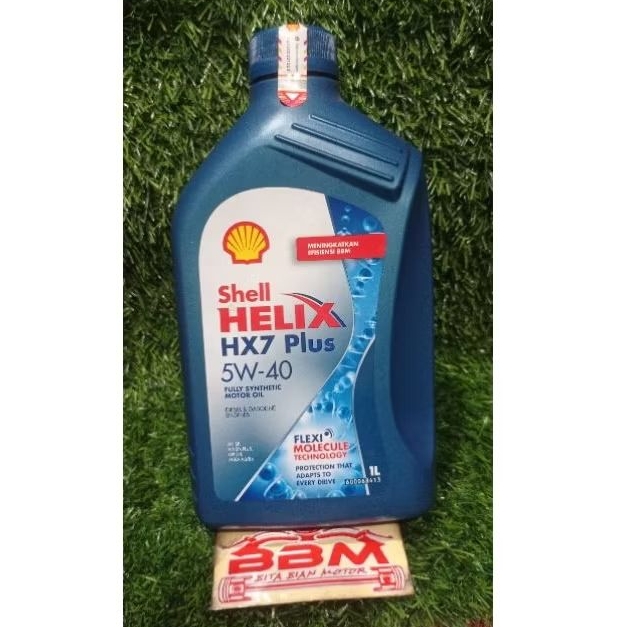 Jual OLI MESIN SHELL HELIX HX7 PLUS 5W-40 1LT SHELL ORIGINAL | Shopee ...
