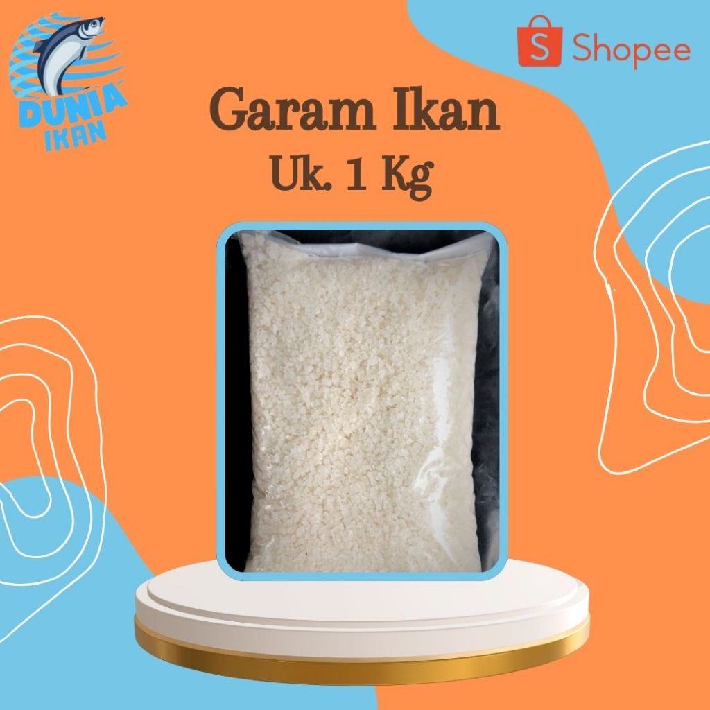 Jual Garam Ikan kemasan 1kg Berkualitas Terbaik | Shopee Indonesia