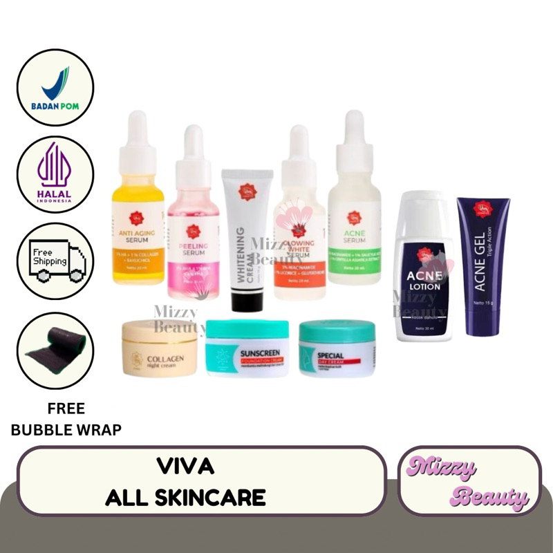 Jual [MIZZY] Viva Anti Wrinkle Cream | Collagen Day Night Cream | Sunscreen Foundation | Skin ...