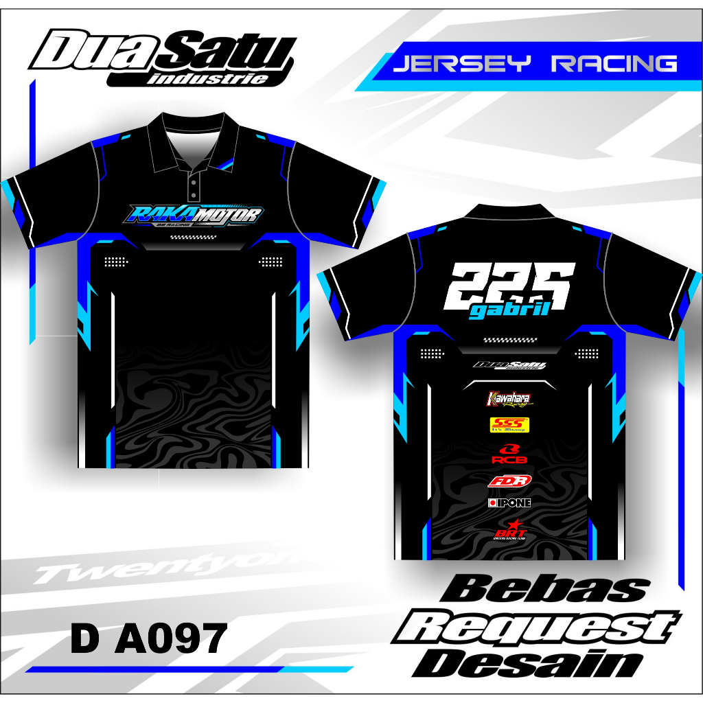 Jual JERSEY RACING bisa reuqest nama nomor baju balap free design ...