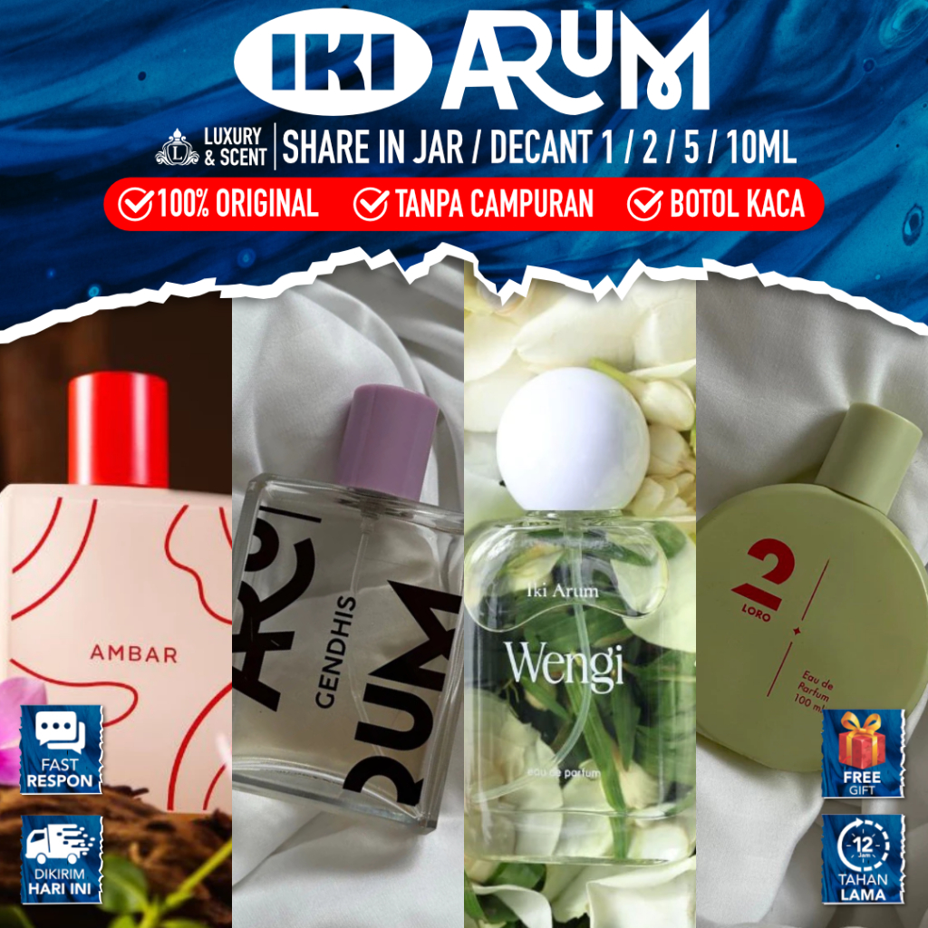 Jual DECANT IKI ARUM (SHARE IN JAR) PARFUME LORO Travel Size 1/2/5/10ml ...