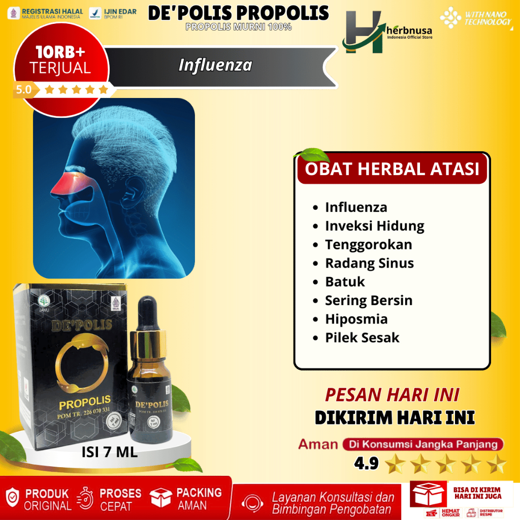 Jual Obat Influenza Inveksi Hidung Tenggorokan Radang Sinus Batuk ...