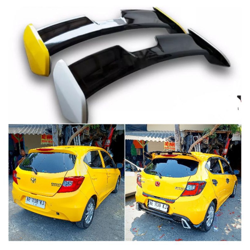 Jual spoiler brio urbanit / spoiler urbanit all new brio / spoiler ...