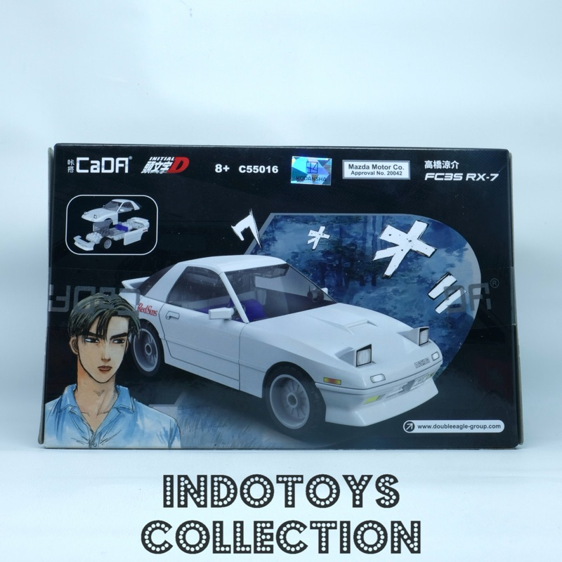 Jual Cada ~ Initial D FC3S RX-7 Red Suns | Shopee Indonesia