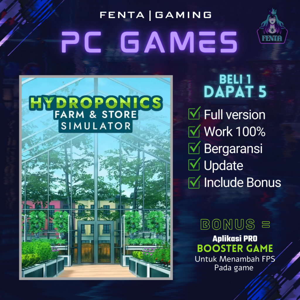Jual HYDROPONICS FARM & STORE SIMULATOR - GAME PC - GAME LAPTOP ...
