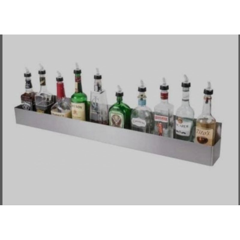 Jual Tempat Botol Minuman Steanless tebal 2mm ( panjang 75cm ) | Shopee ...