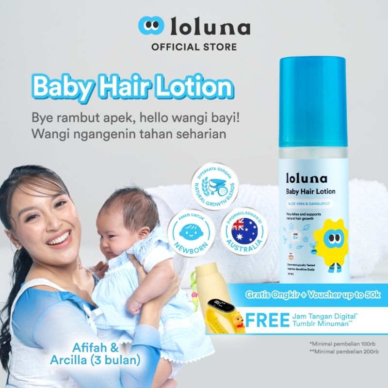Jual Loluna Hair Lotion 100 ml | Shopee Indonesia