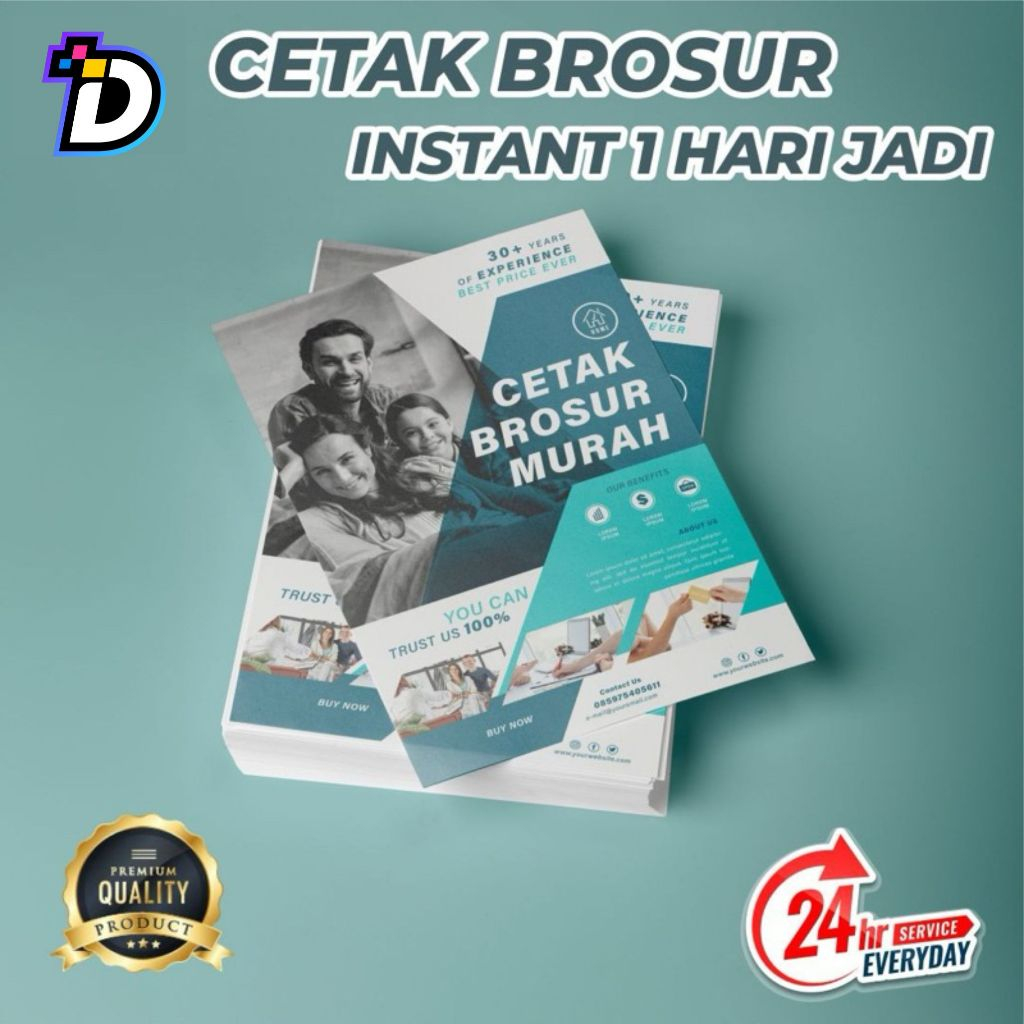 Jual CETAK BROSUR A4 & A5 TERMURAH [ 1 SISI / 2 SISI ] || CETAK FLYER A4 || BROSUR A4 | Shopee ...