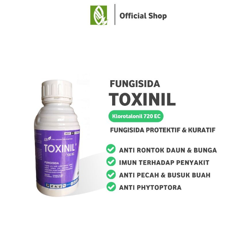 Jual FUNGISIDA TOXINIL ORIGINAL / DACONIL / EXTRANIL | Shopee Indonesia
