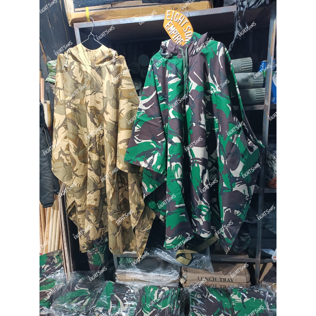 Jual PONCO Loreng Malvinas dan Lebanon MANTEL TNI ORI jatah | Shopee ...