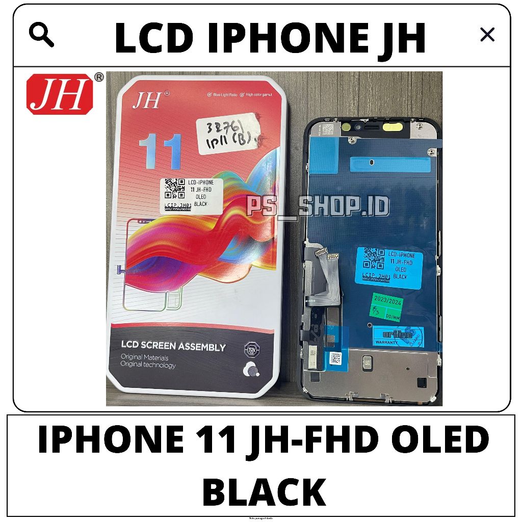 Jual LCD IPHONE 11 TOUCHSCREEN FULLSET JH FHD OLED / INCELL JK | Shopee ...