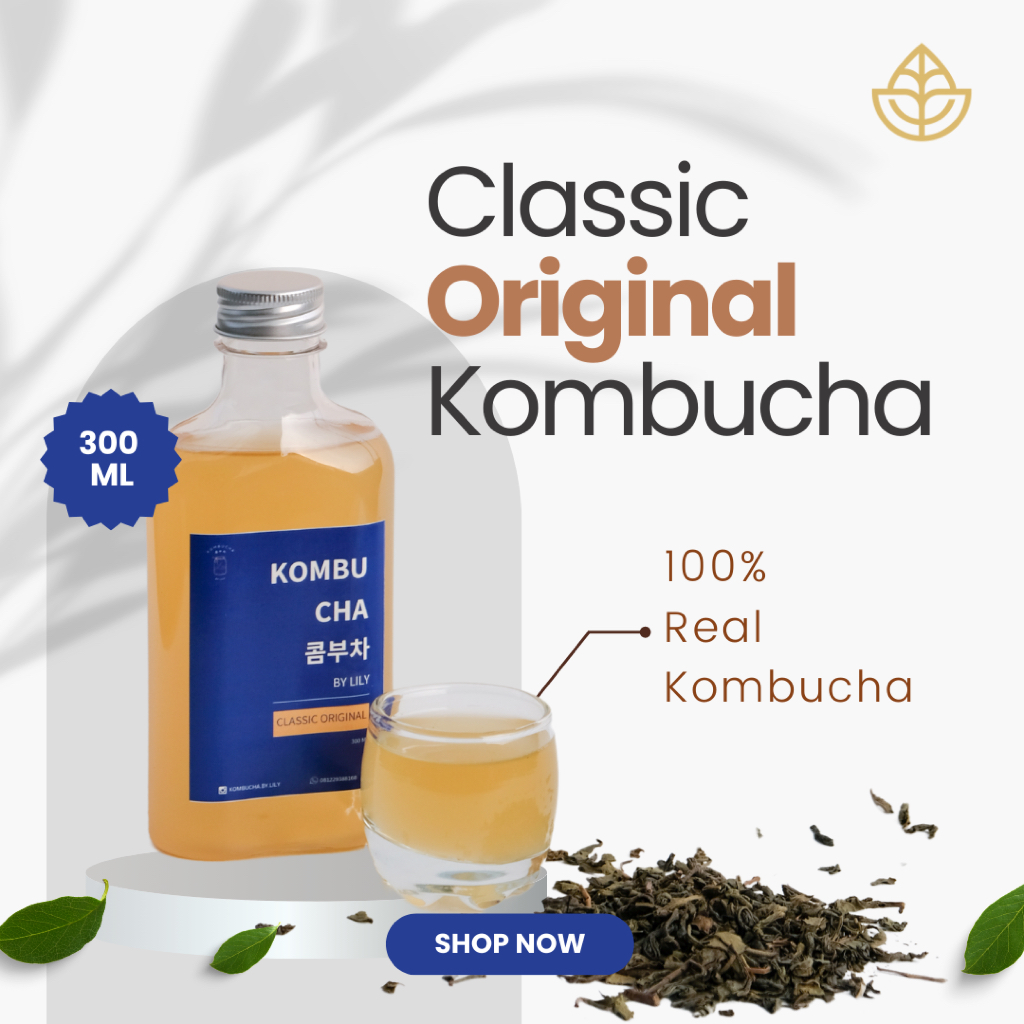 Jual KOMBUCHA - CLASSIC ORIGINAL | Shopee Indonesia