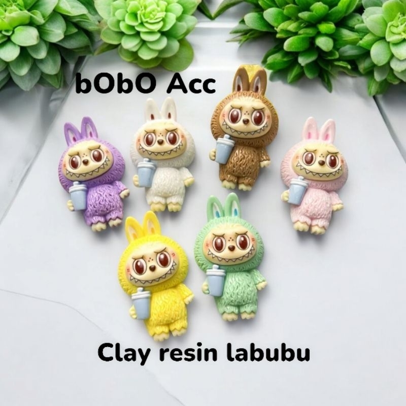 Jual Manik Mote Clay Resin Labubu GID ( 10pcs ) | Shopee Indonesia