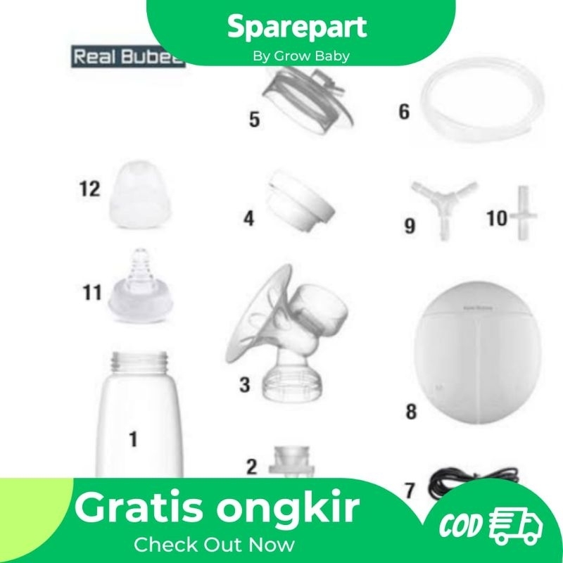 Jual Spare part pompa asi realbubee elektrik dan manual | Shopee Indonesia