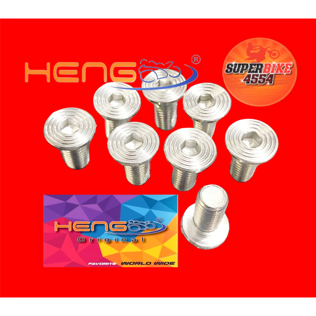 Jual BAUT DISC PIRINGAN BAUT 12 M8 PROBOLT DISC SPIRAL SLIM SLASH STAINLES matte original Heng ...