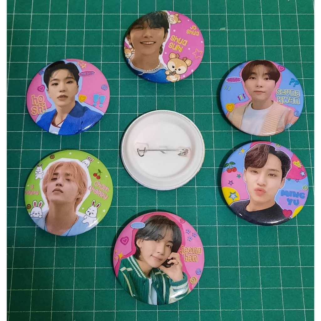 Jual Freebies Pin Peniti Seventeen/Freebies kpop Pin Bros Seventeen/Freebies Kpop Pin Bros ...