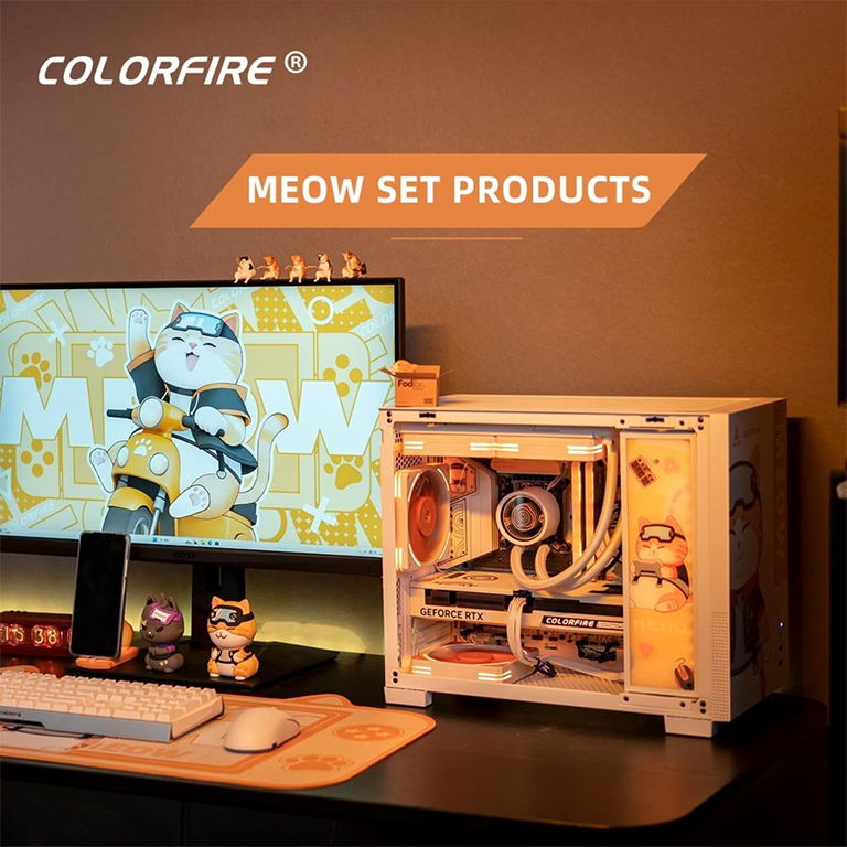 Jual Colorfire Meow PC | RTX 4060 Ti | Rakitan Gaming PC | Shopee Indonesia