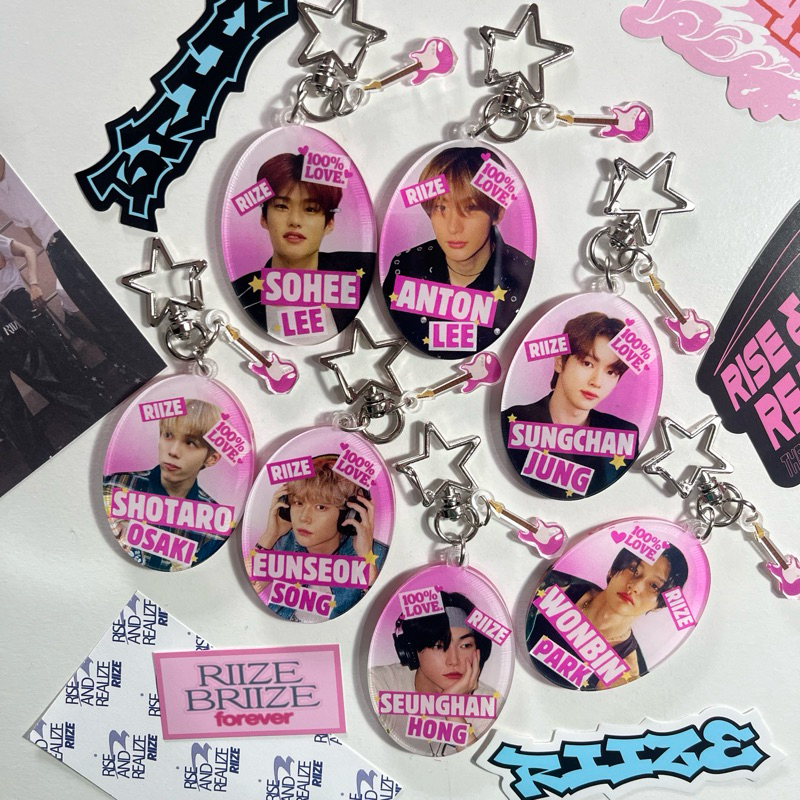 Jual RIIZE GET A GUITAR ACRYLIC KEYCHAIN | Shopee Indonesia