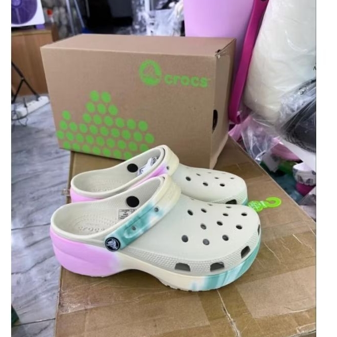 Jual Crocs Classic Platform Clog / Crocs Platform Clog Woman / Crocs ...