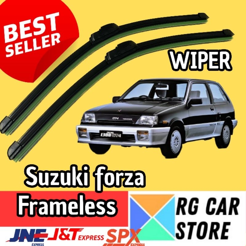 Jual Wiper Kaca Mobil Suzuki Forza Frameless Full Karet Merek TMC Original | Shopee Indonesia