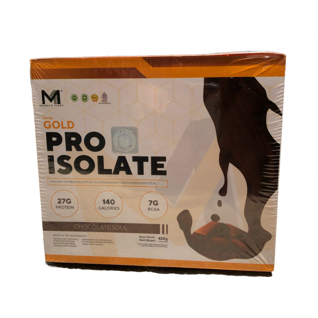 Jual MUSCLE FIRST Pro Isolate Box - Whey Protein Suplemen Fitness ...