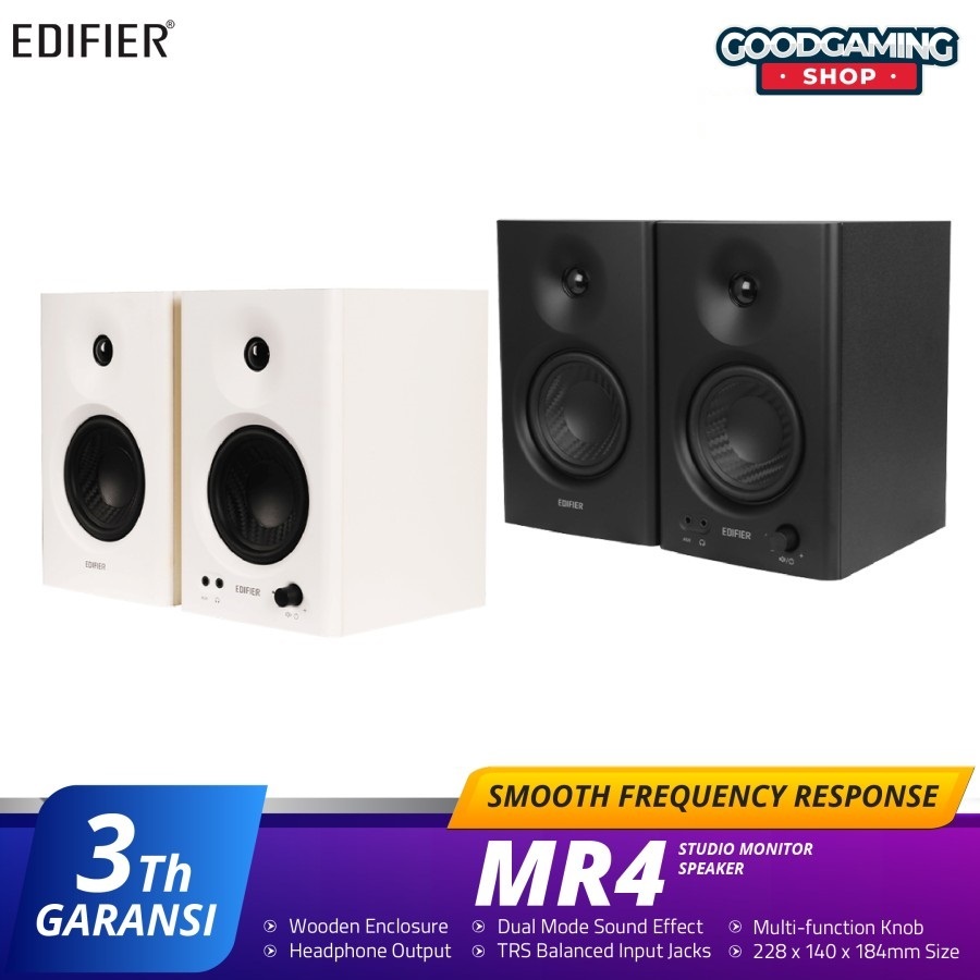 Jual EDIFIER MR4 | MR 4 Studio Monitor Speaker | Shopee Indonesia