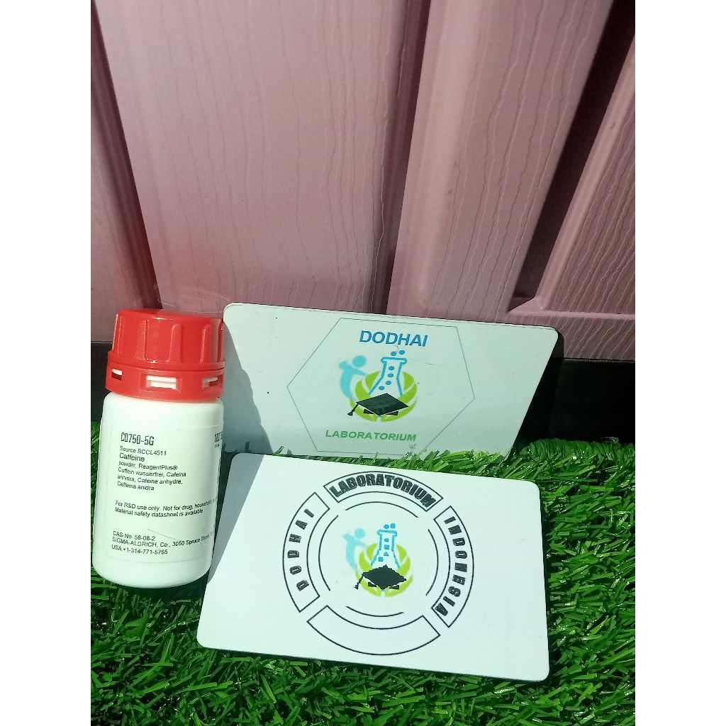 Jual caffeine anhydrous reagen plus, kafein, caffein, cafein pro ...
