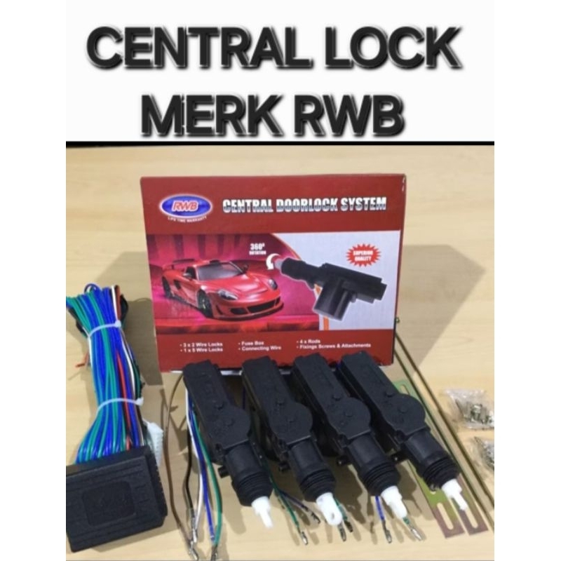 Jual CENTRAL LOCK UNIVERSAL MERK RWB | Shopee Indonesia