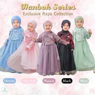 Jual CUTIEPIE Hanbok Anak Gamis Pesta Anak Korea Series One Set Hijab ...