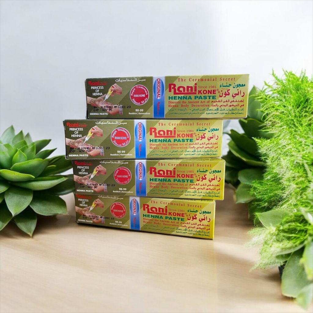 Jual Rani Henna Kone RK- 99 Reddish Kemerahan 30gr / Henna Mekkah Oleh ...