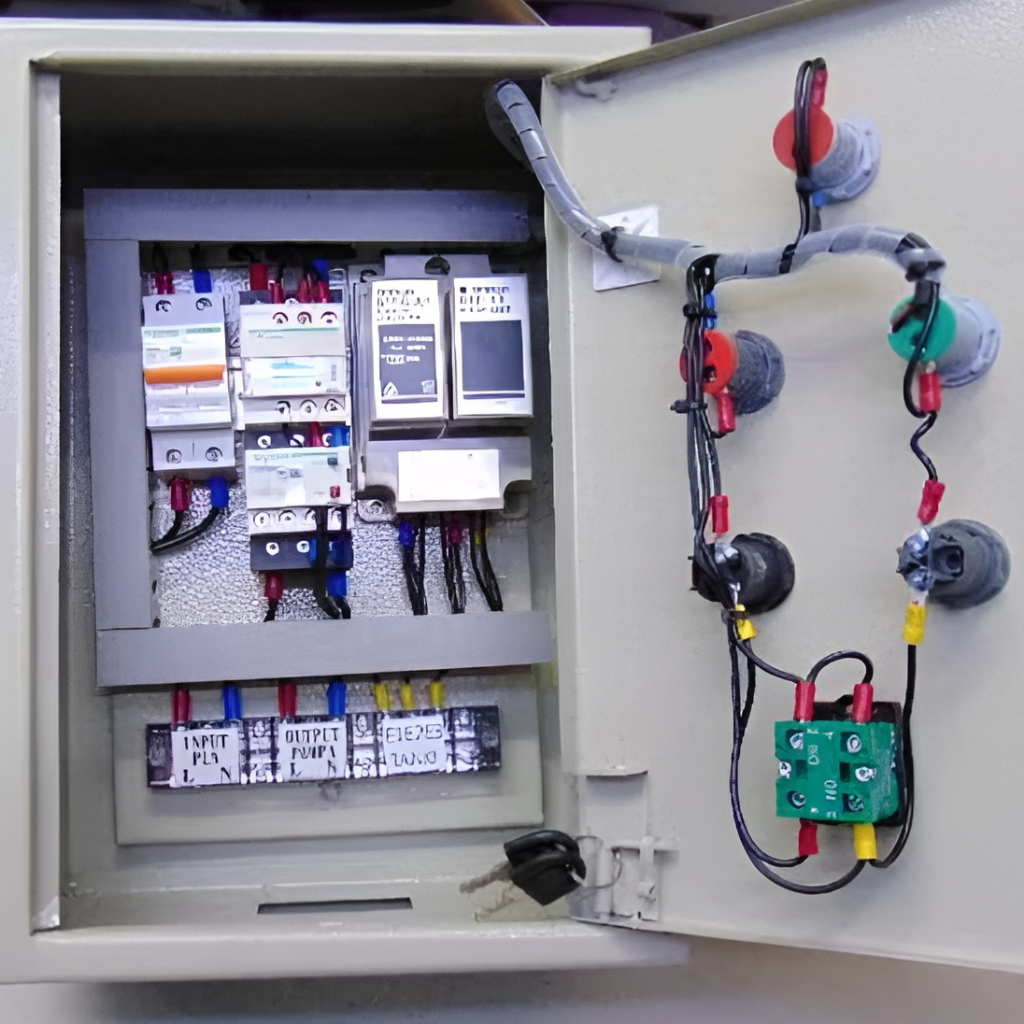 Jual Panel pompa submersible 1phase 1,1kw 1,5hp-pk otomatis wlc omron ...